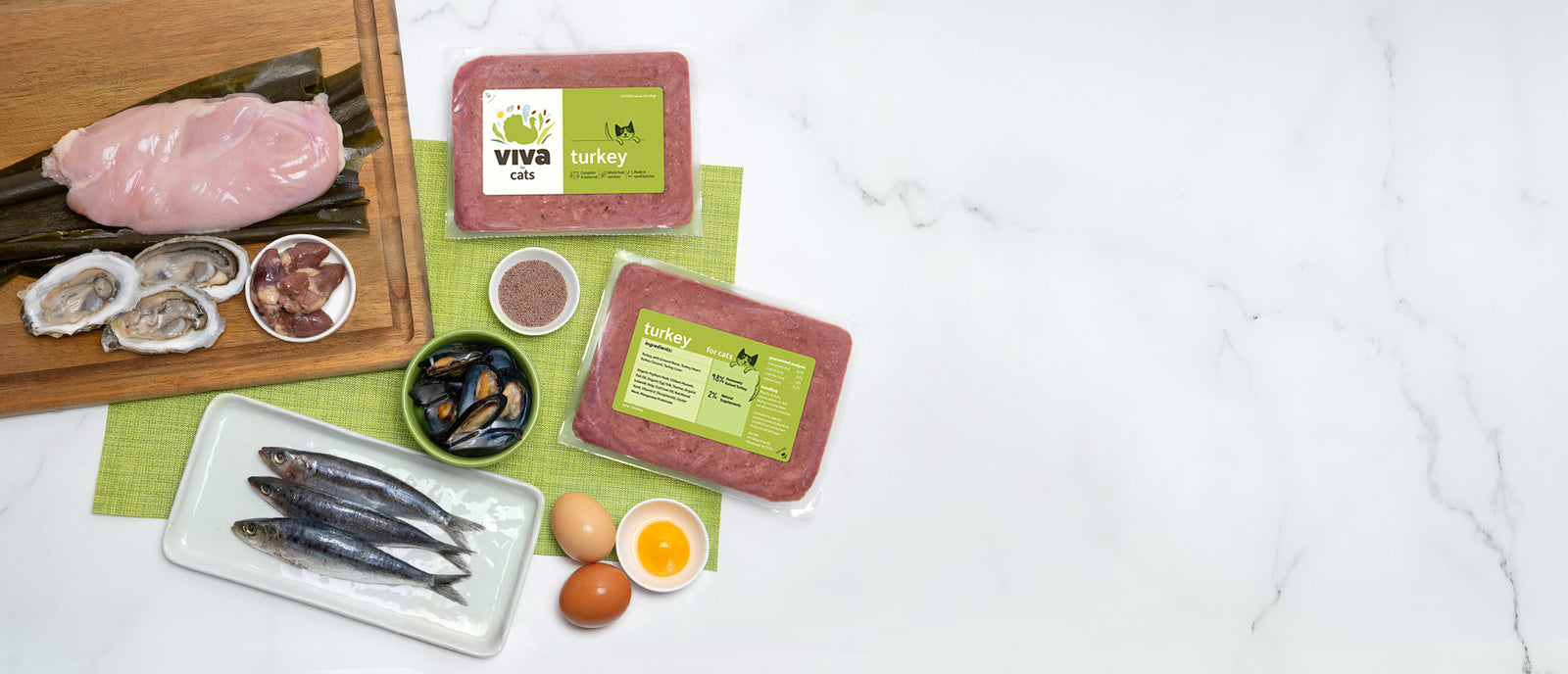 Turkey | Viva Raw Cat Food