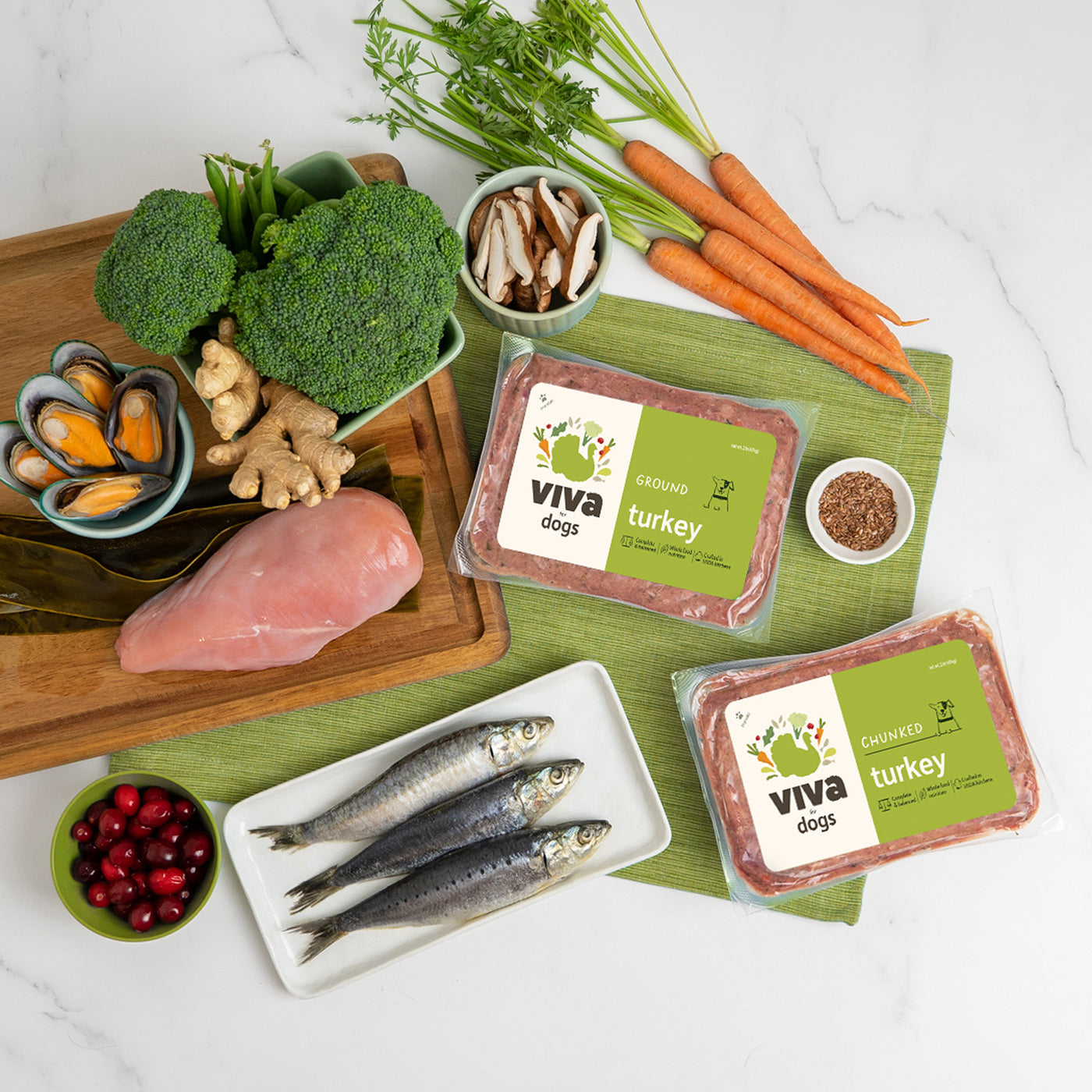 Raw Dog Food Delivered | Viva for Dogs