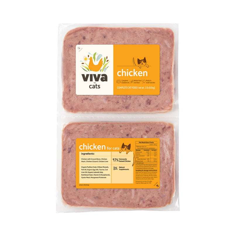 Chicken | Viva Raw Cat Food