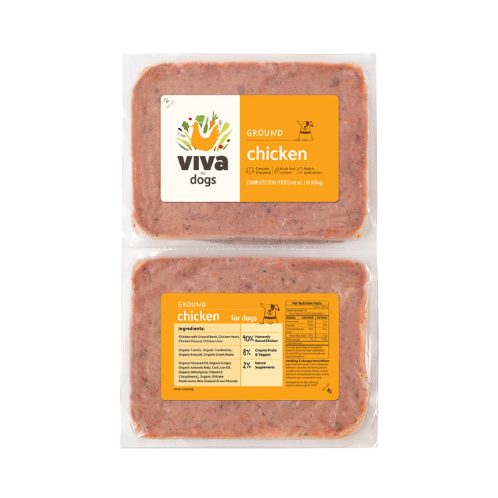 Viva | Raw Single Protein Recipe For Dogs