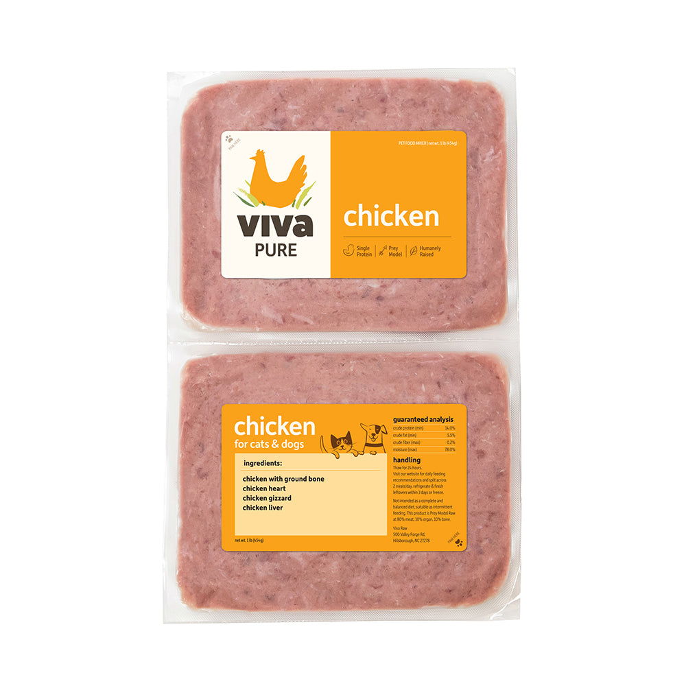 Pure Chicken | Viva Raw Dog & Cat Food