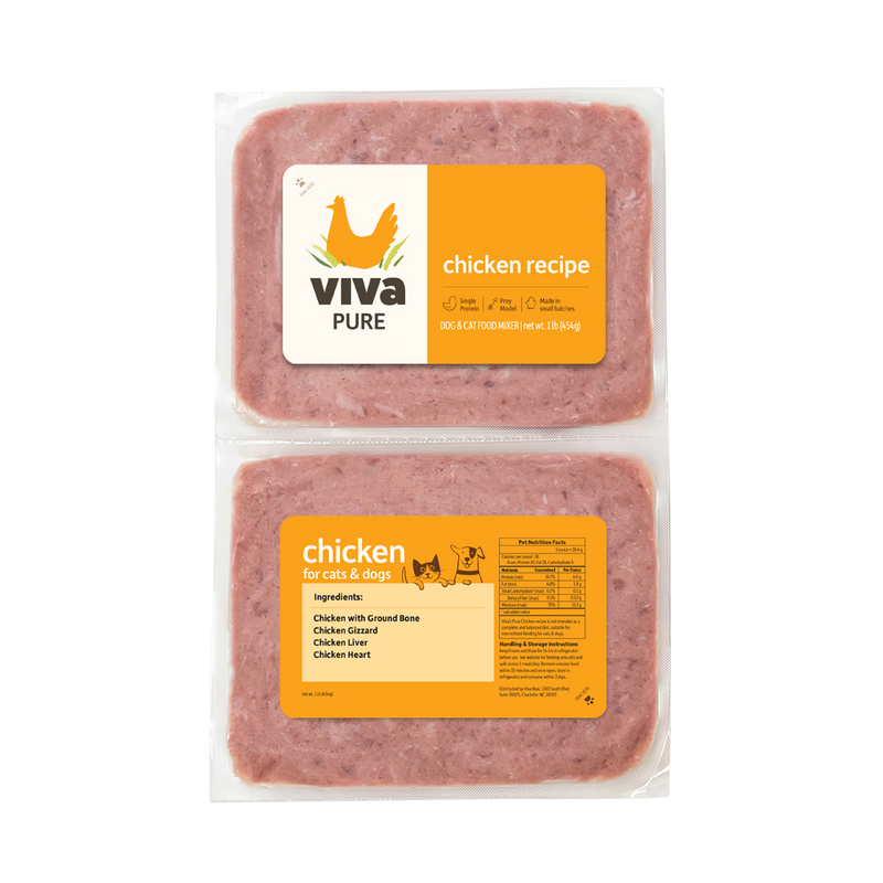 Pure Chicken | Viva Raw Dog & Cat Food