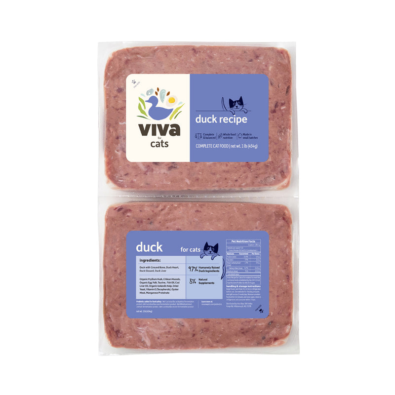Viva | Raw Single Protein Recipe For Cats