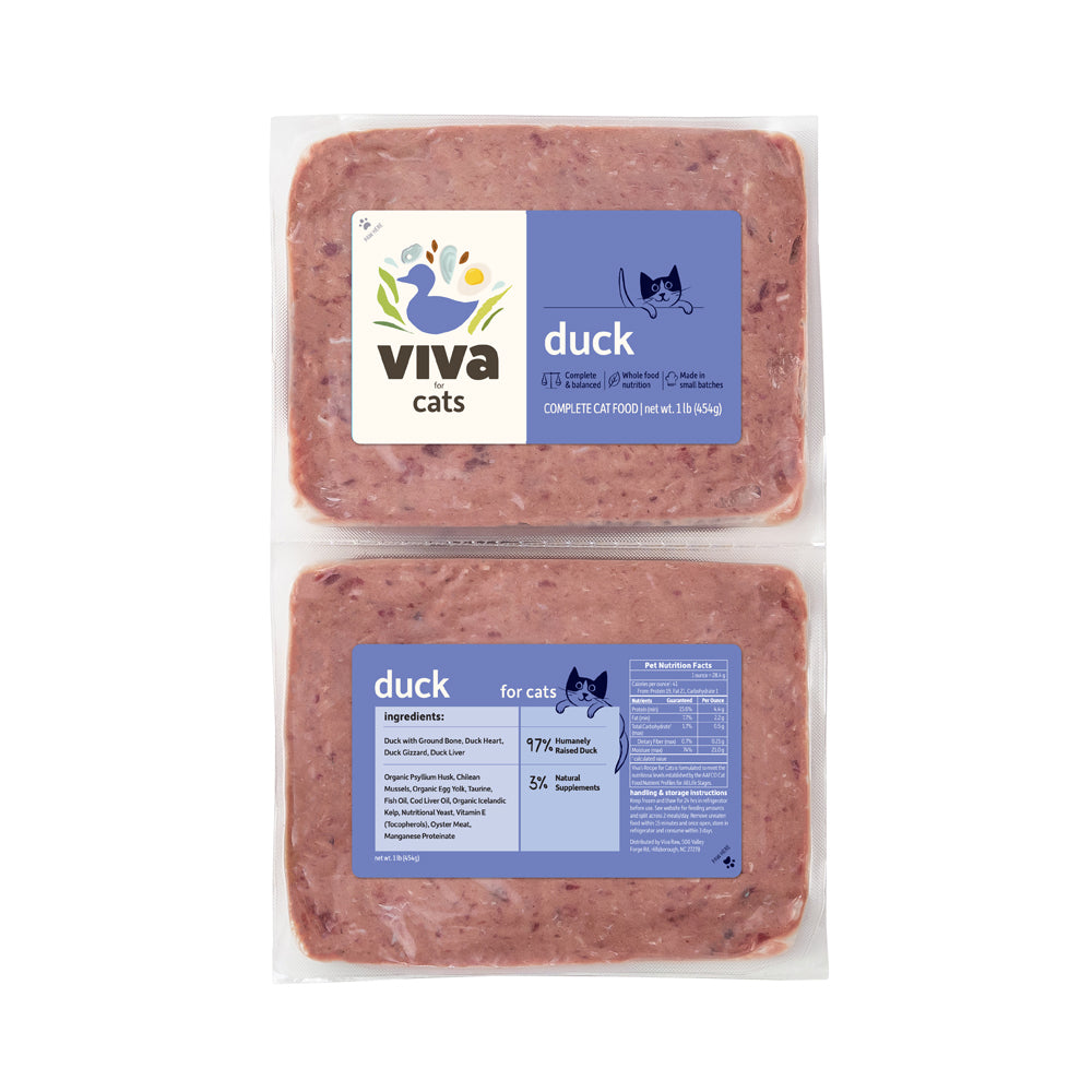 Raw Cat Food Delivered | Viva for Cats