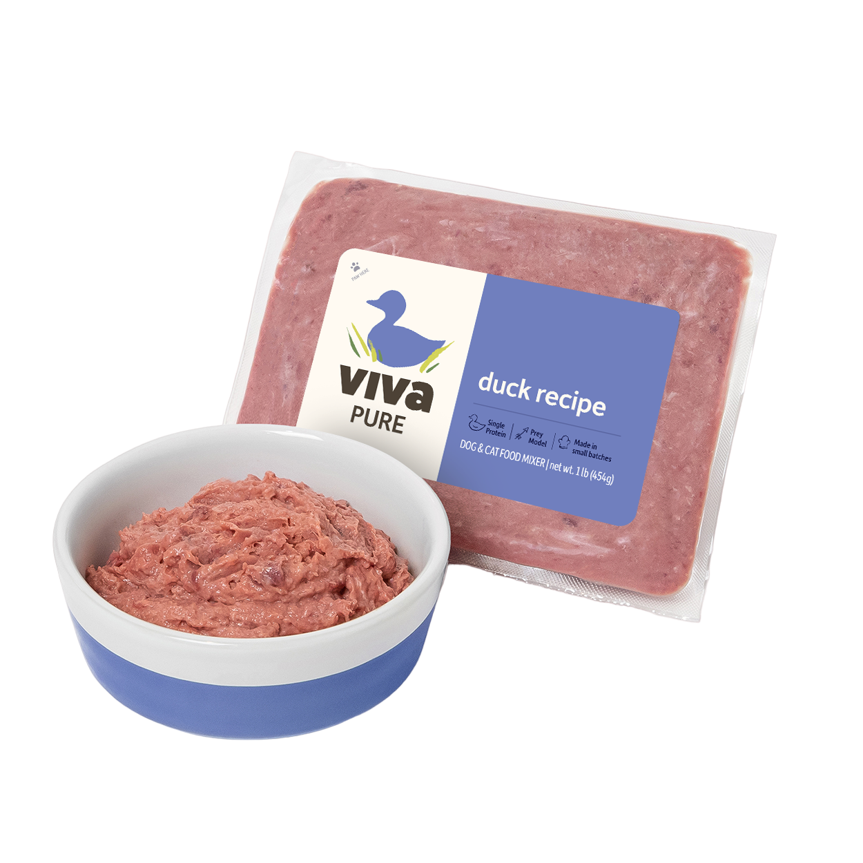Pure Duck | Viva Raw Dog & Cat Food